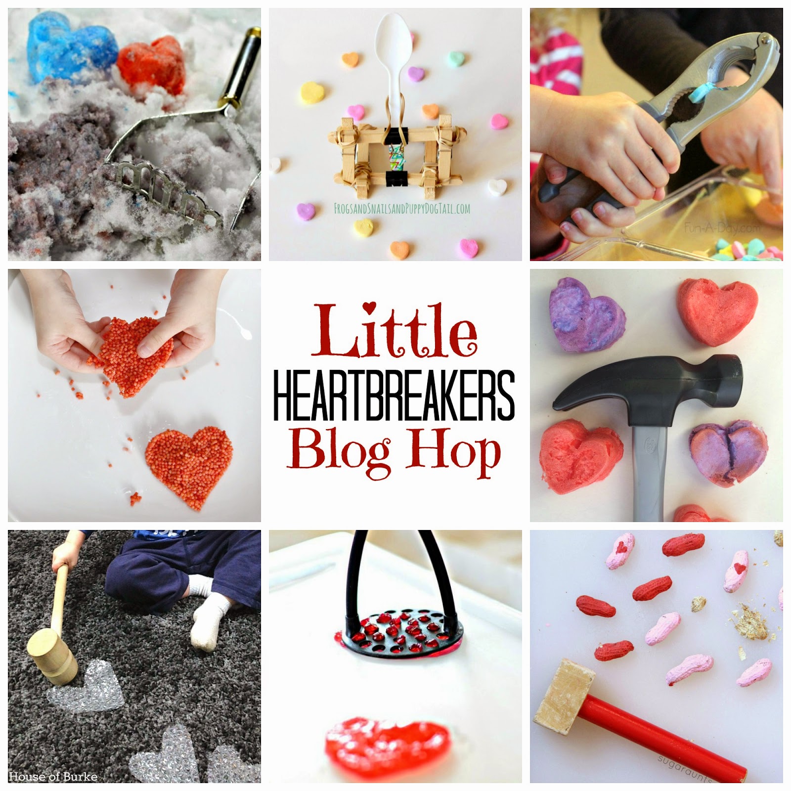 Breaking Hearts Fine Motor Play | Still Playing School