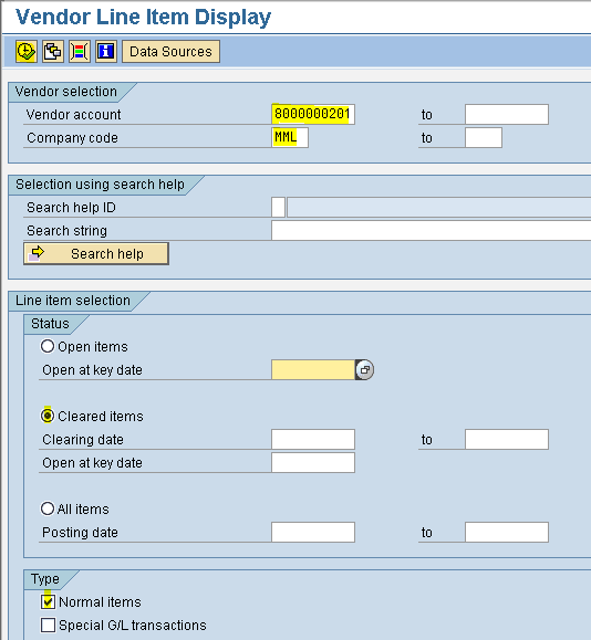 SAP - FICO MODULE LEARNING: Outgoing Payment with Clearing