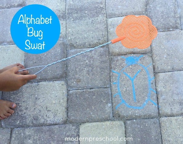 Alphabet Bug Game For Preschoolers