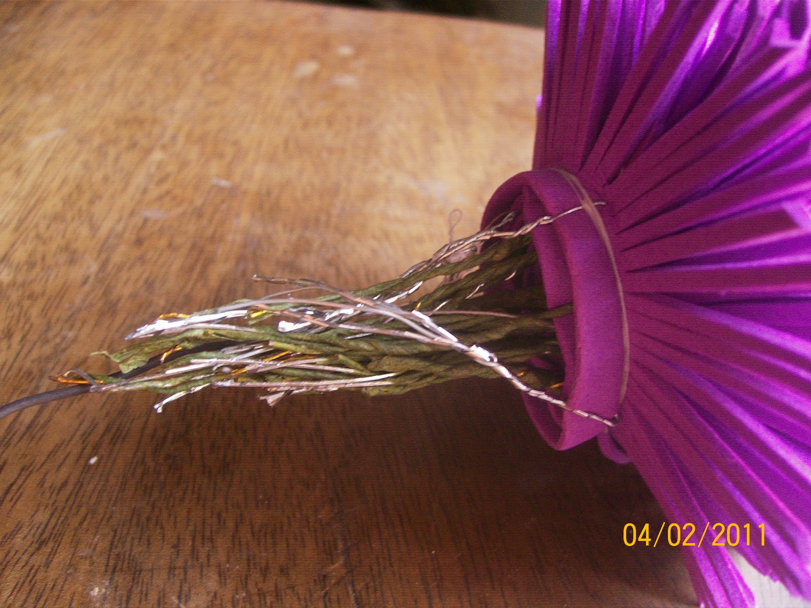 Tinas Creations: Instructions on making the foam flower