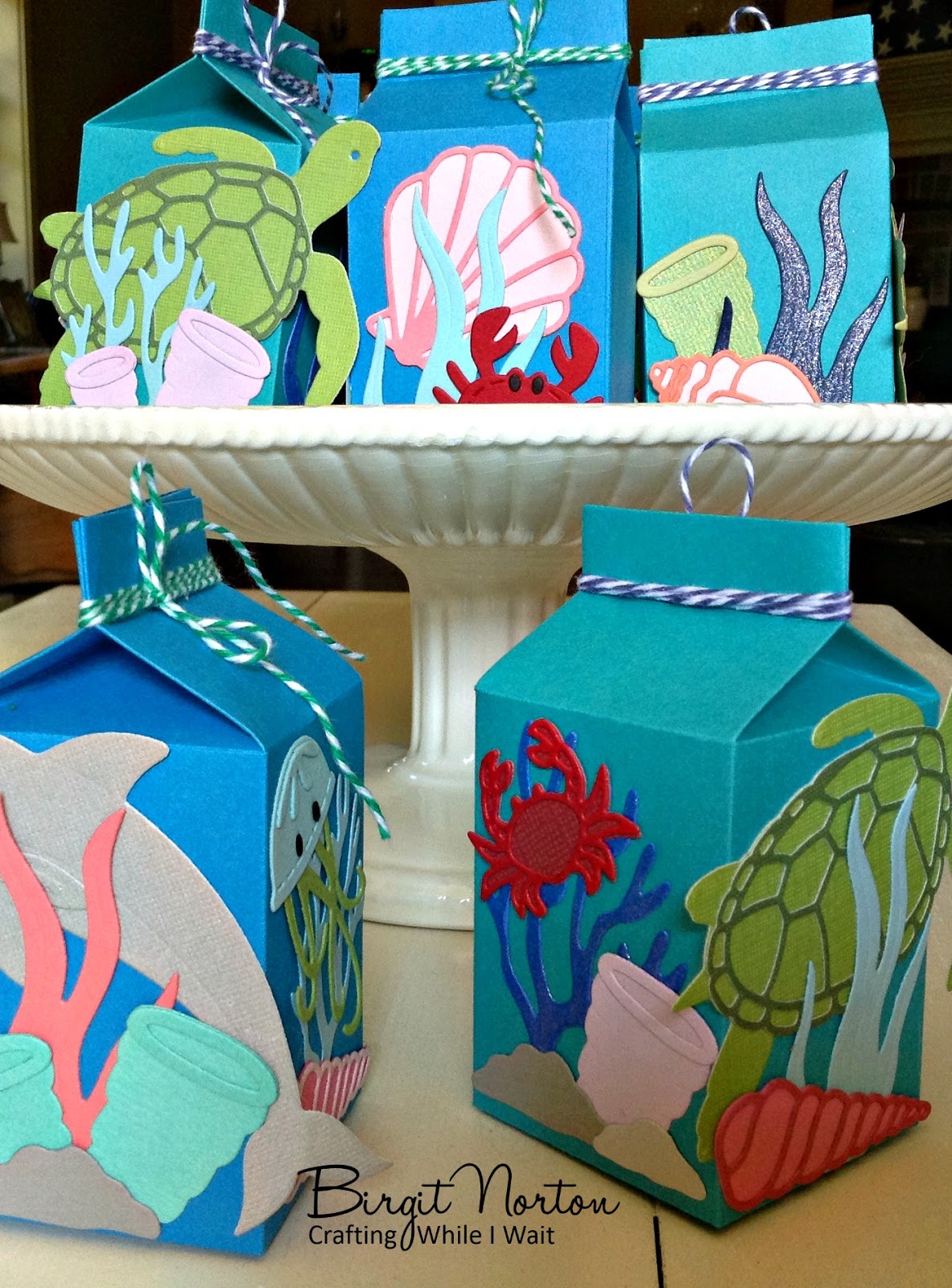 Crafting While I Wait: TupeloDesignsLLC ~ Under the Sea Treats