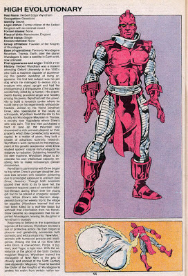 The John Douglas (Mostly) Comic Book Art Site: Handbook of the Marvel Universe: High Evolutionary