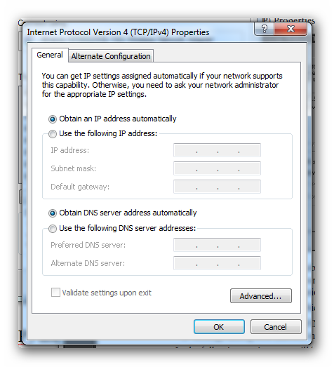 Configuring TCP/IP on Windows Workstations ~ Network Services