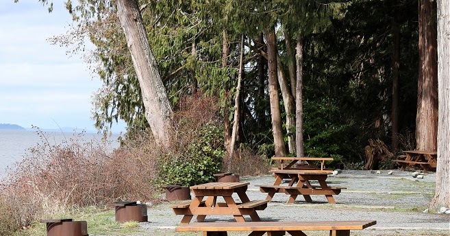 Powell River in Photos: The Campsite