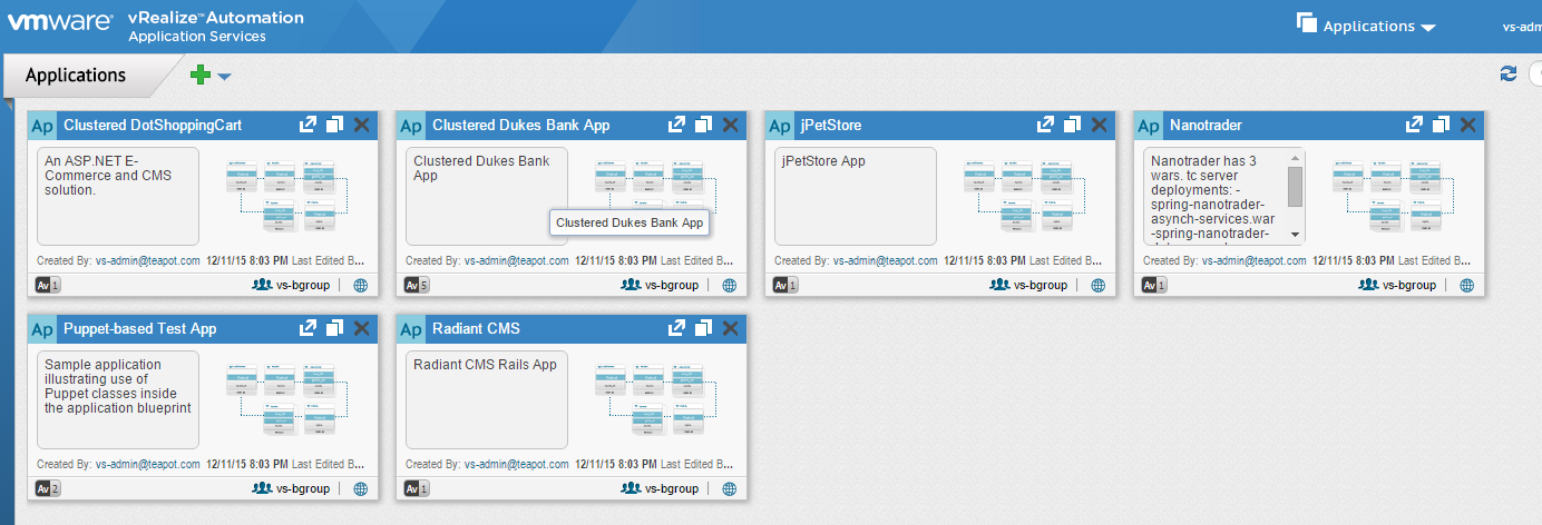 -: Part 1. Install & Configure vRA Application Director