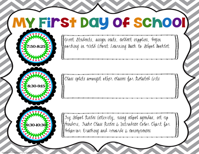 Smarter Balanced Teacher: First Day of School and a Scheduling Freebie
