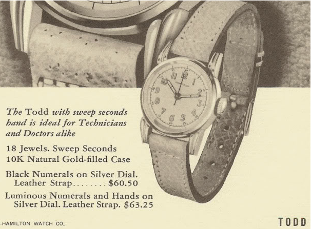 Vintage Hamilton Watch Restoration: 1949 Todd