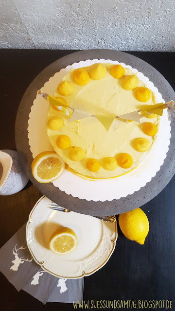 Süß & Samtig: Triple Lemon Cake
