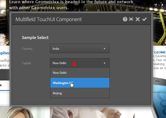 Experiencing Adobe Experience Manager (AEM, CQ): AEM 6 SP2 - Sample Datasource Touch UI Select ...