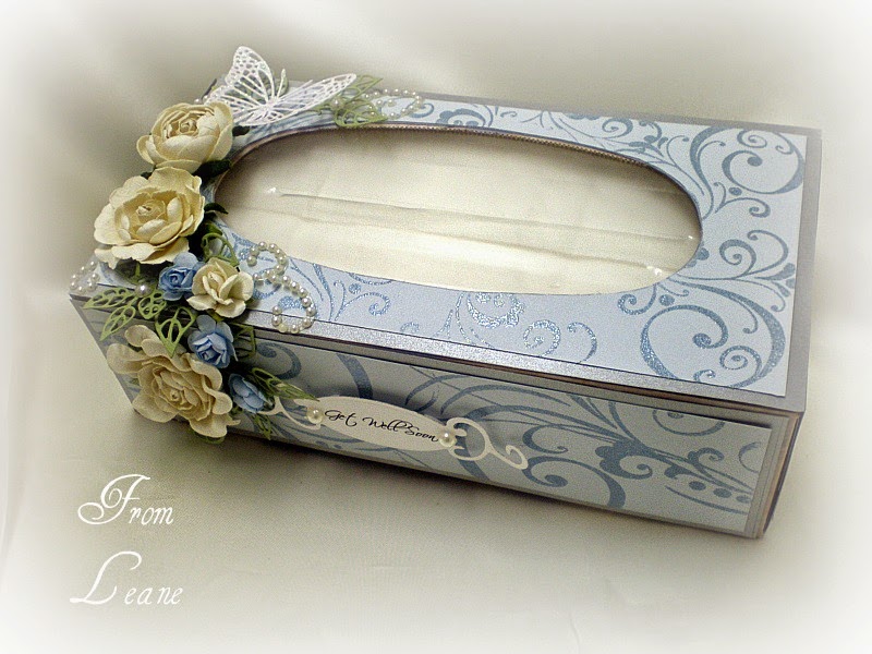 Stamping A Little Sunshine: Covered Tissue Box...