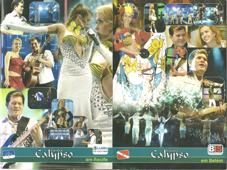 DVD: Banda Calypso - Pelo Brasil - Encartes Pop