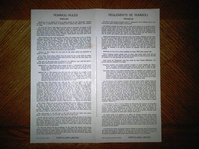 Rummoli - Official Rules