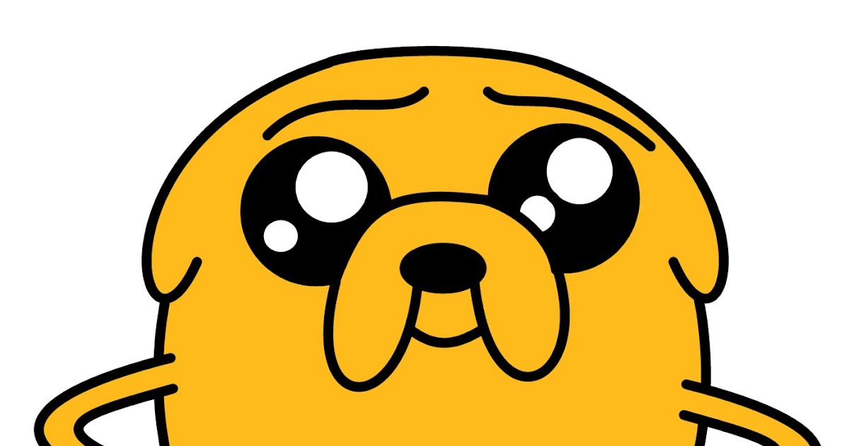 How To Draw Jake The Dog Face