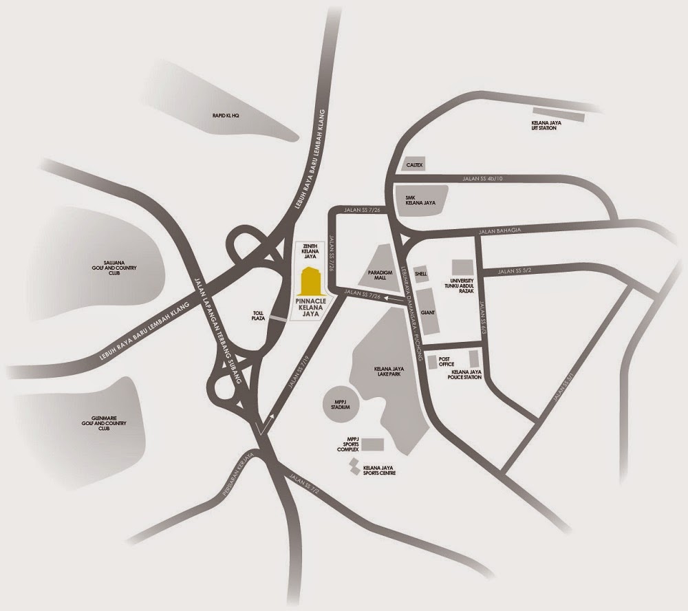 Balakong Selangor Map - Rasmi su0