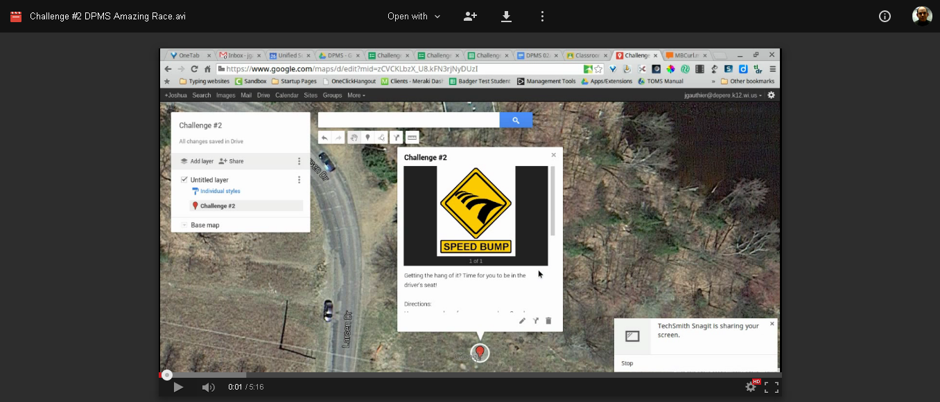 Mr. Gauthier's Tech Chats: Building an Amazing Race Activity!