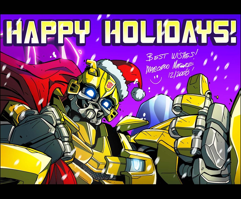 Tf master: TRANSORMERS LES DESEA UNA MUY BUENA NAVIDAD