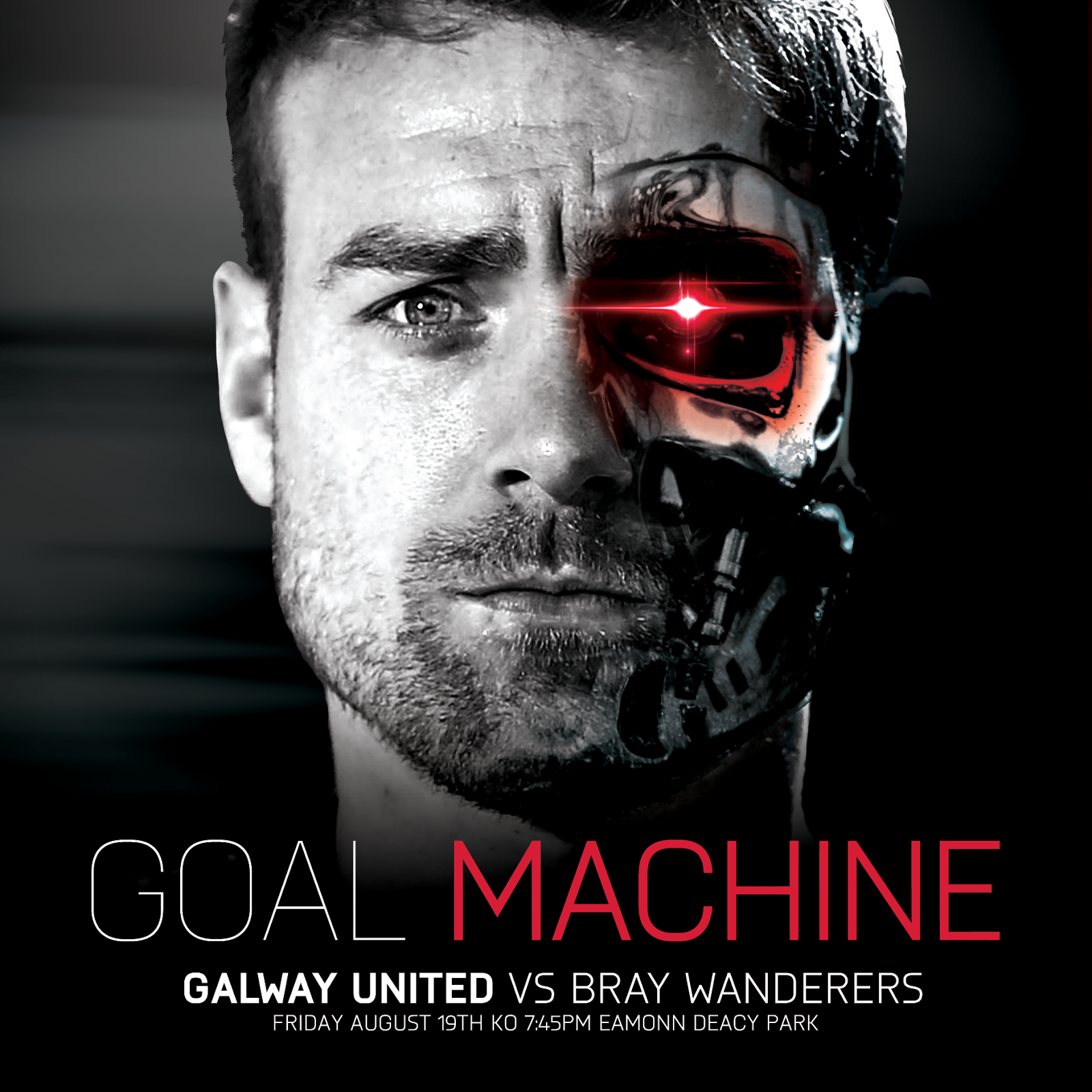 Goal Machine - Galway United vs Bray Wanderers Match Posters