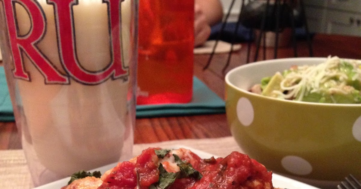 Tan Lines & Slim Waistlines : Baked Eggplant Parmesan