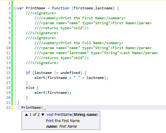 Vardhaman Deshpande: JavaScript XML Documentation in Visual Studio 2012