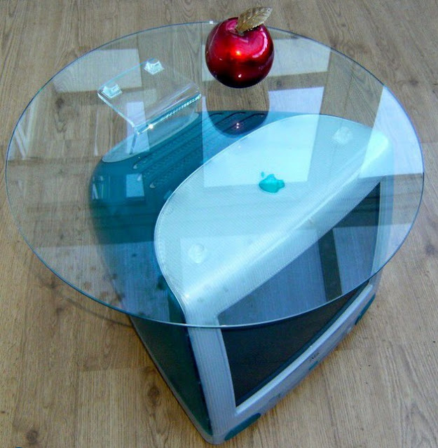 DIY Unique Round Coffee Tables From Recycled Materials - HAG Design