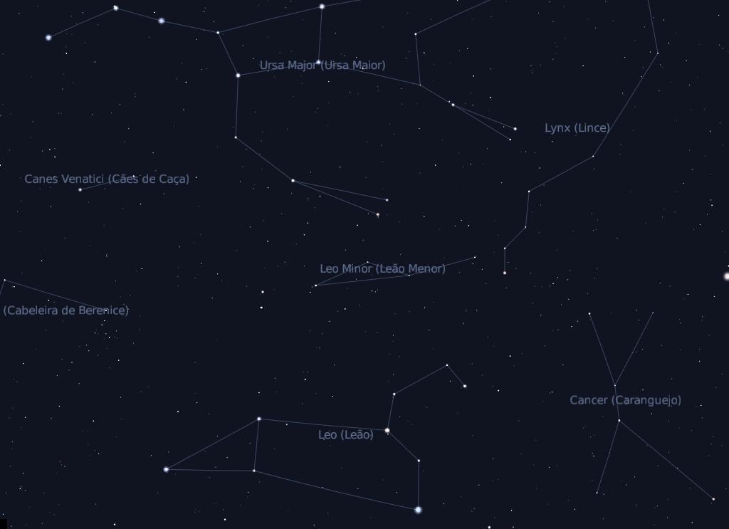 Astronomia: Leo Minor ( Leão Menor )