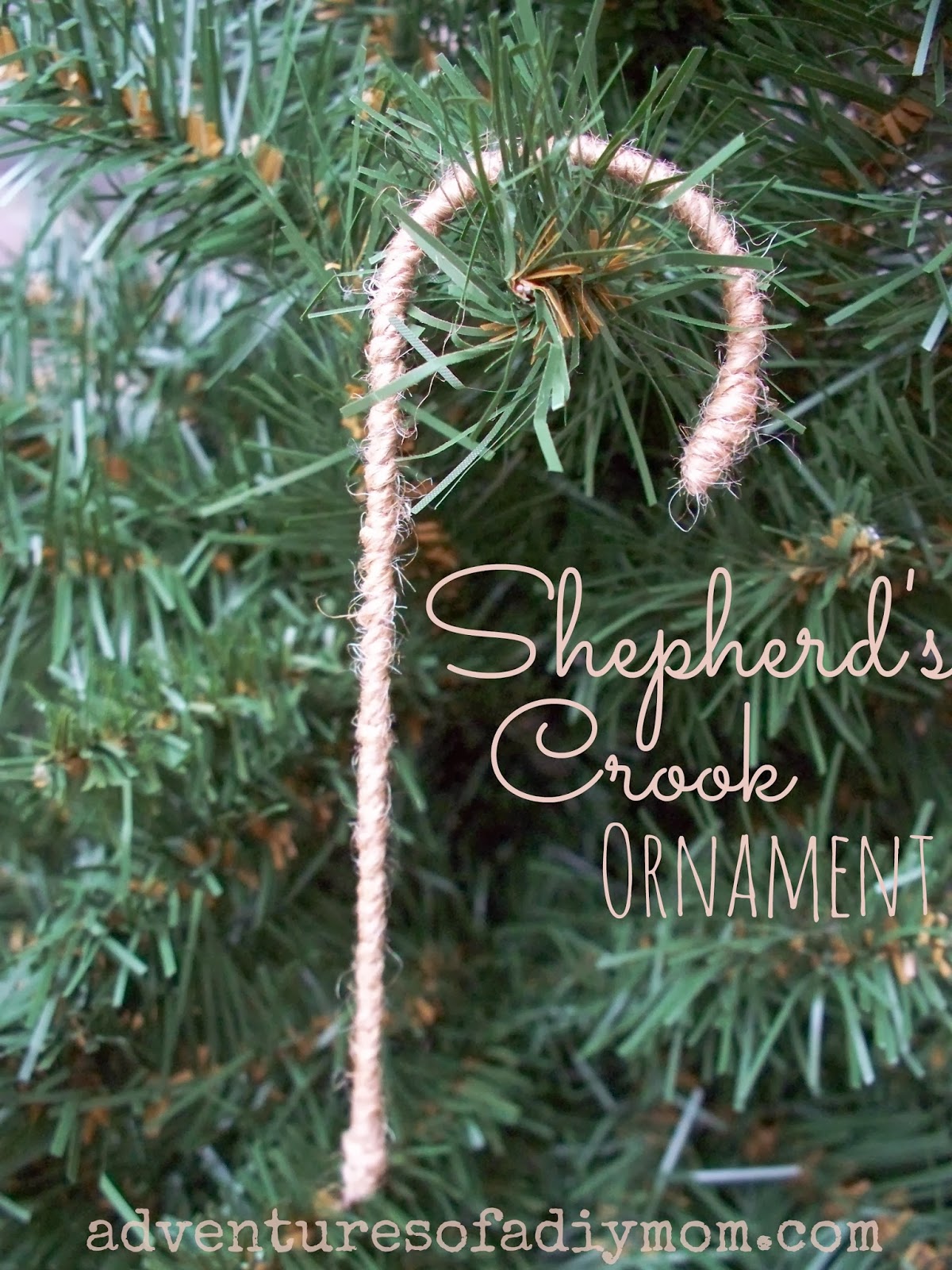 Shepherd's Crook Ornament - {12 days of CHRISTmas Ornaments ...