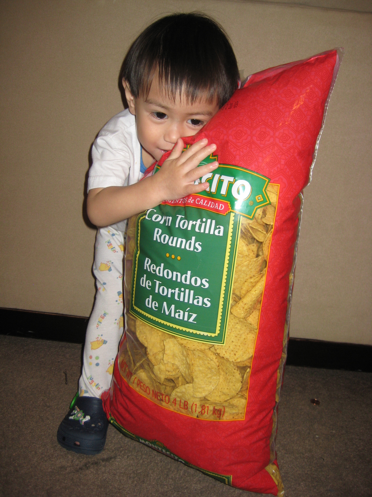 F O O D Giant Bag Of Tortilla Chipa F O O D Giant Bag Of Tortilla Chipa
