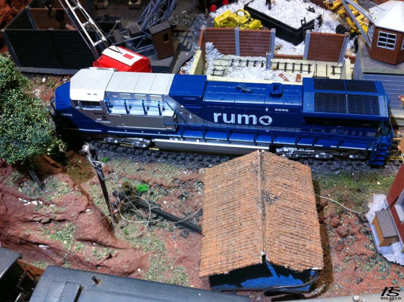 Rede Ferroviária Rio Seco S.A.: Locomotiva AC44i Frateschi Truques C ...