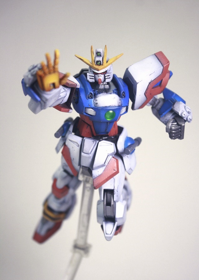 Custom Build: HG 1/144 Brave Burning Gundam