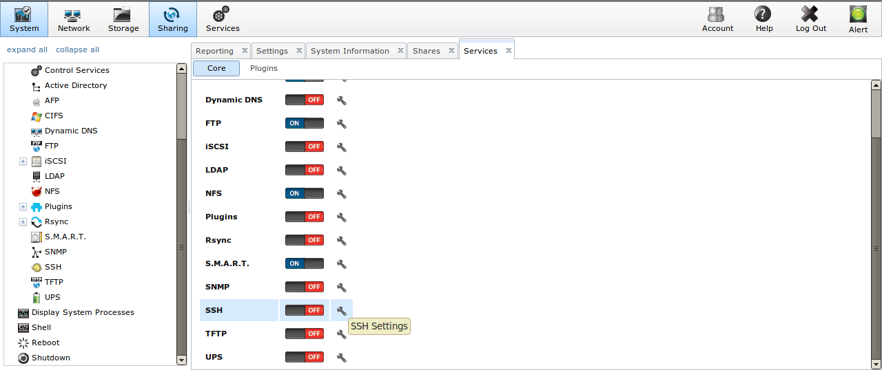 Tutorial FreeNAS: Mengaktifkan Server SSH