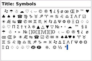 Vadyanita's Blog: Simbol-simbol Unik