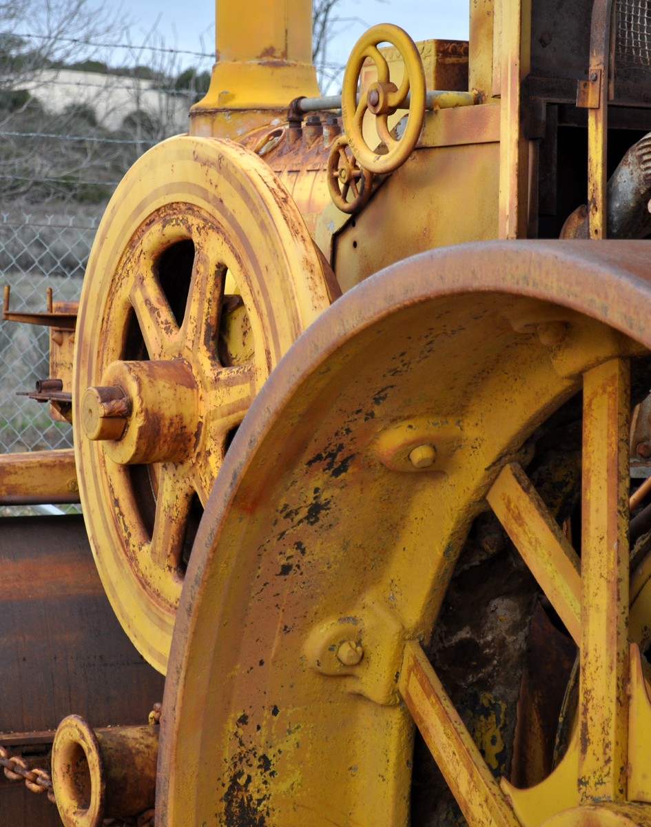 Just A Car Guy: Buffalo Springfield steam roller... built to last ...