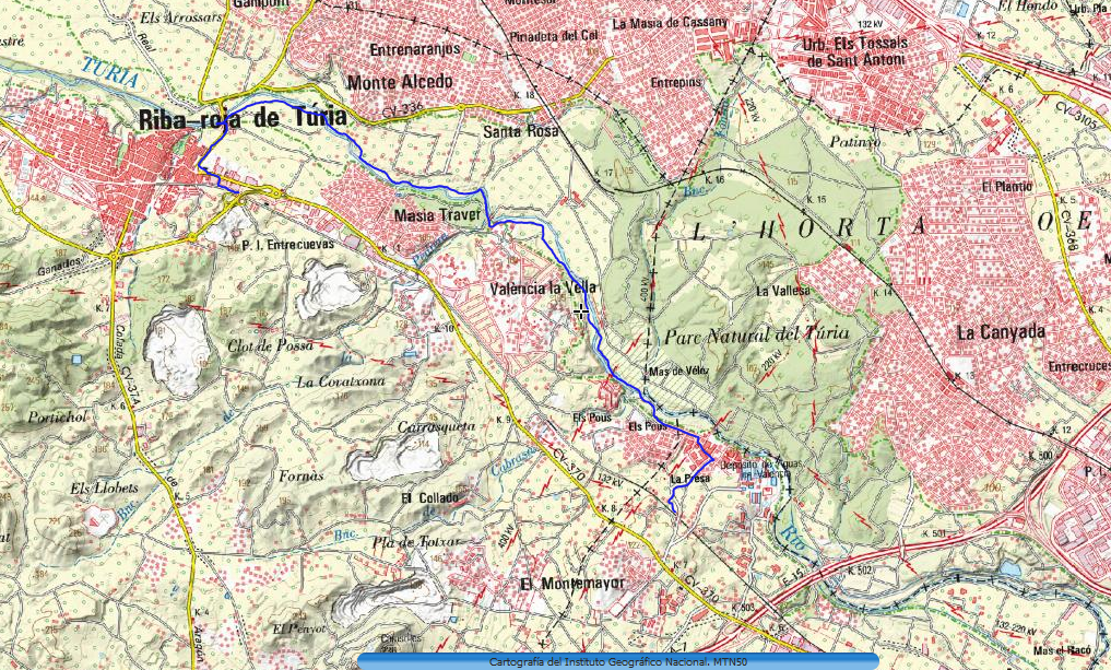 MONTAÑA PARA TODAS LAS EDADES: Por la ribera del Turia (De Riba-Roja ...