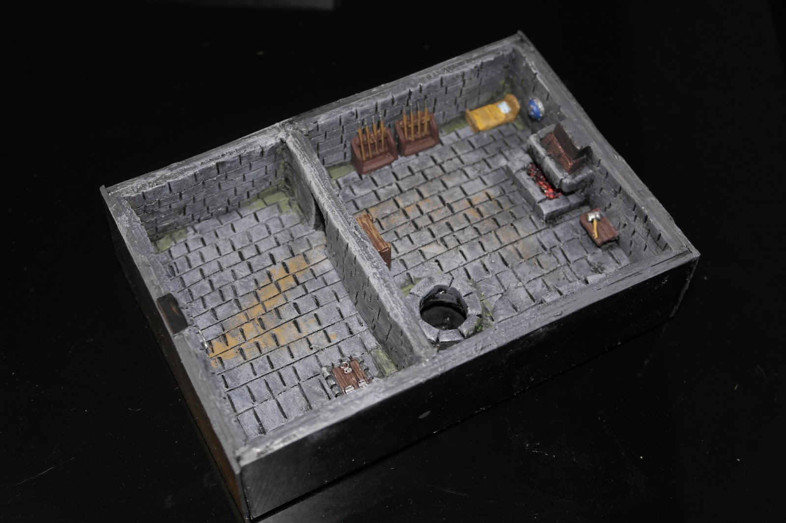 Turbil Miniatures: How to make a Dungeon room