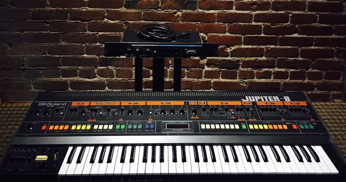 MATRIXSYNTH: Vintage Roland Jupiter 8 s/ $are MD-8 Midi to DCB Unit