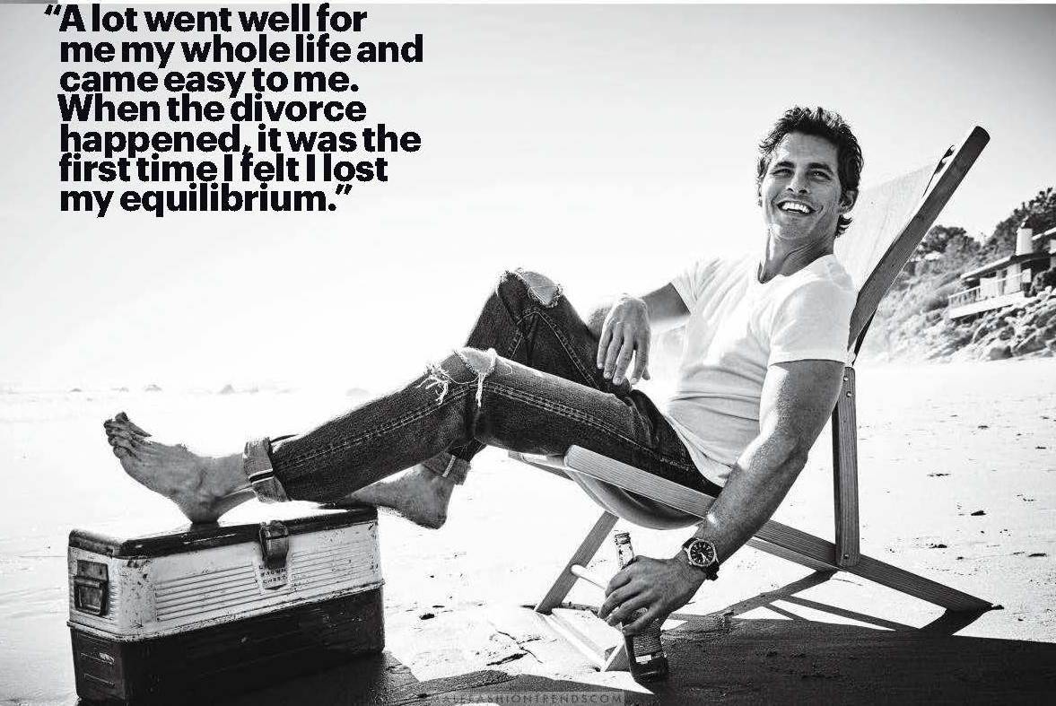 James Marsden para Men's Health por Art Streiber