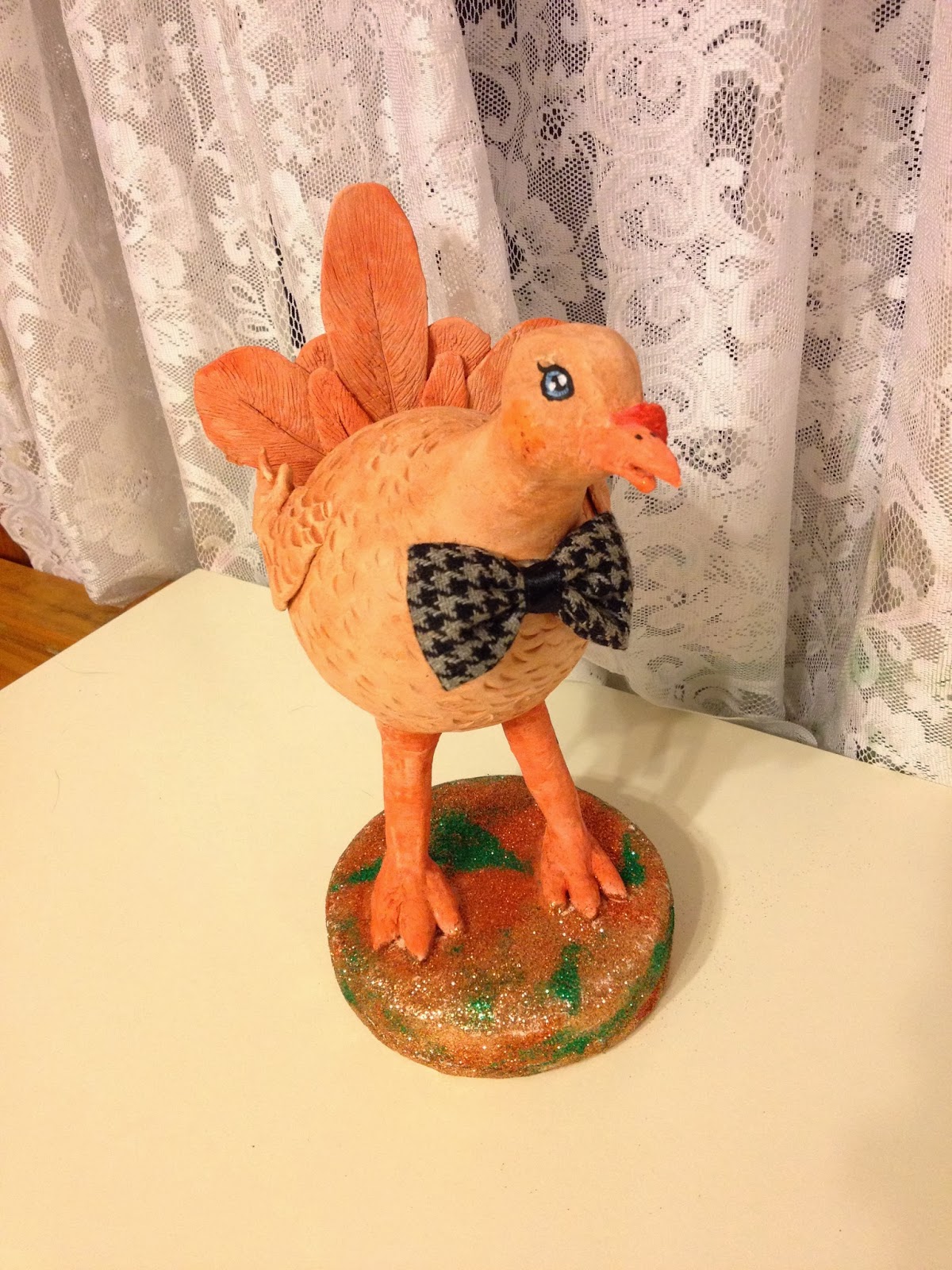 Creative Paperclay® air dry modeling material: Thanksgiving Turkey ...