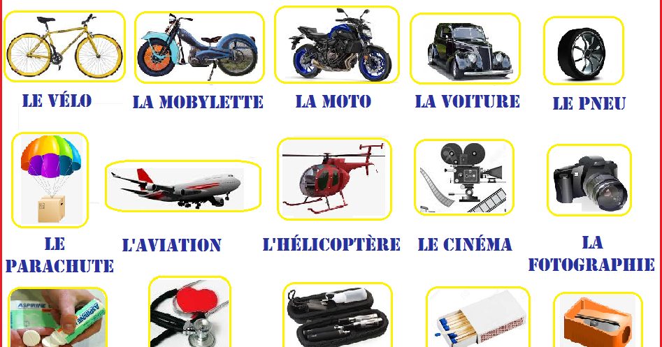 Bien sûr!: INVENTIONS FRANÇAISES