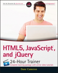 HTML5, JavaScript, and jQuery 24-Hour Trainer - Qodia