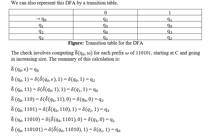 Design A Dfa That Accept The Language Below L W⁄w Has Both An Even Number Of 0s And Even