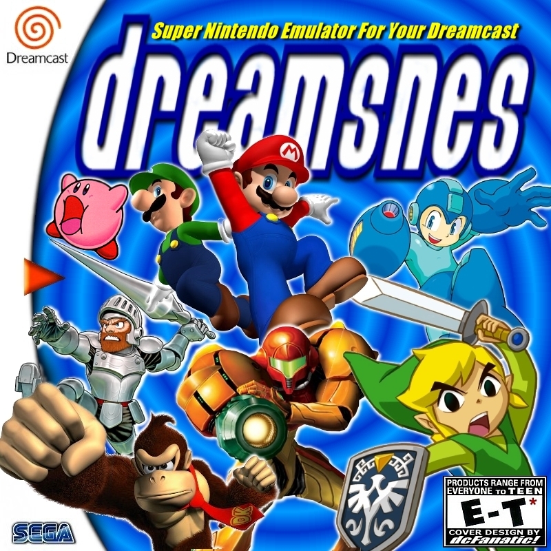 Dreamcast Hombrew Custom Covers: Emulator Covers