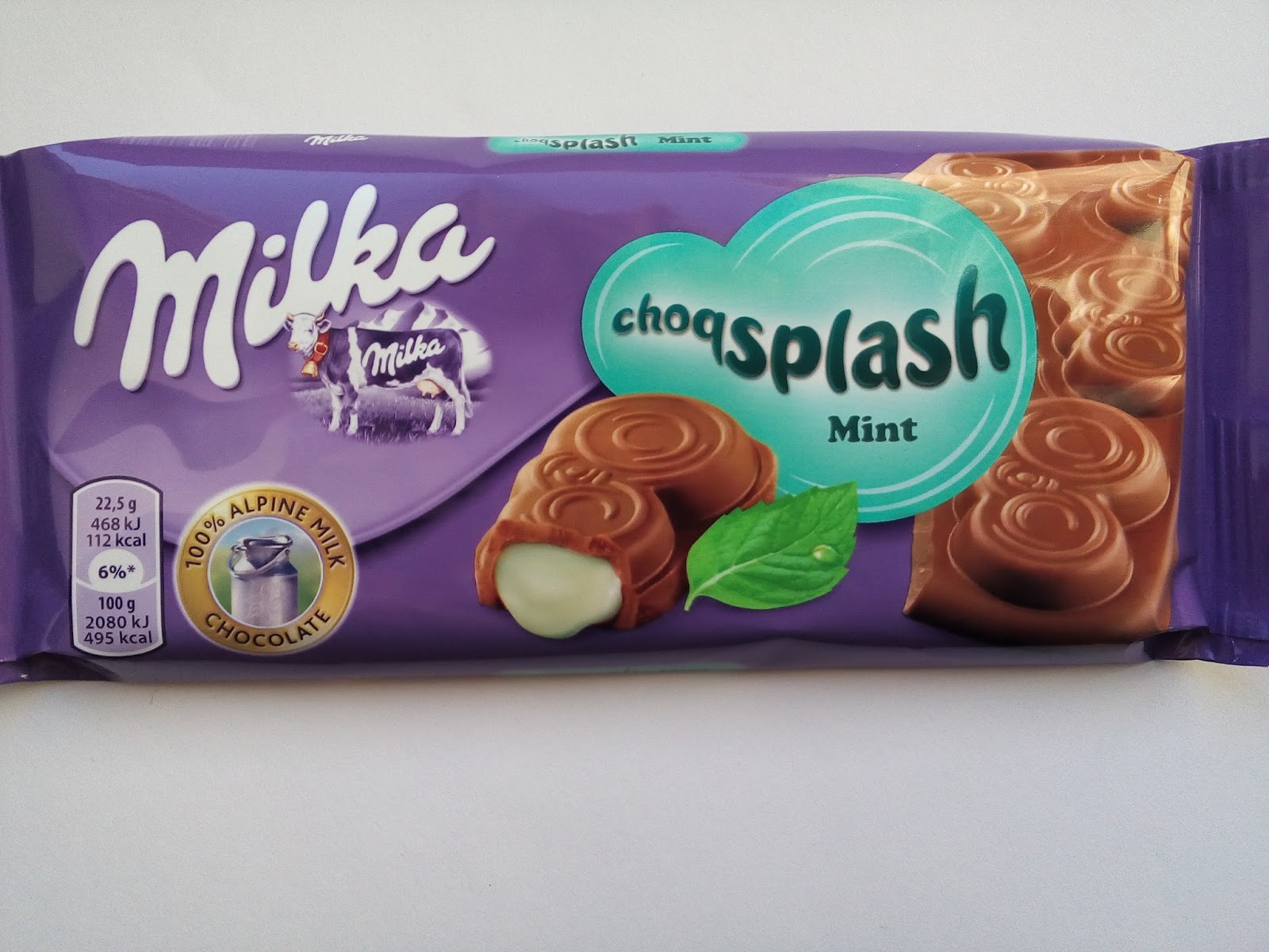 Mondelez, Milka Choq Splash Mint ~ Magia Cukru