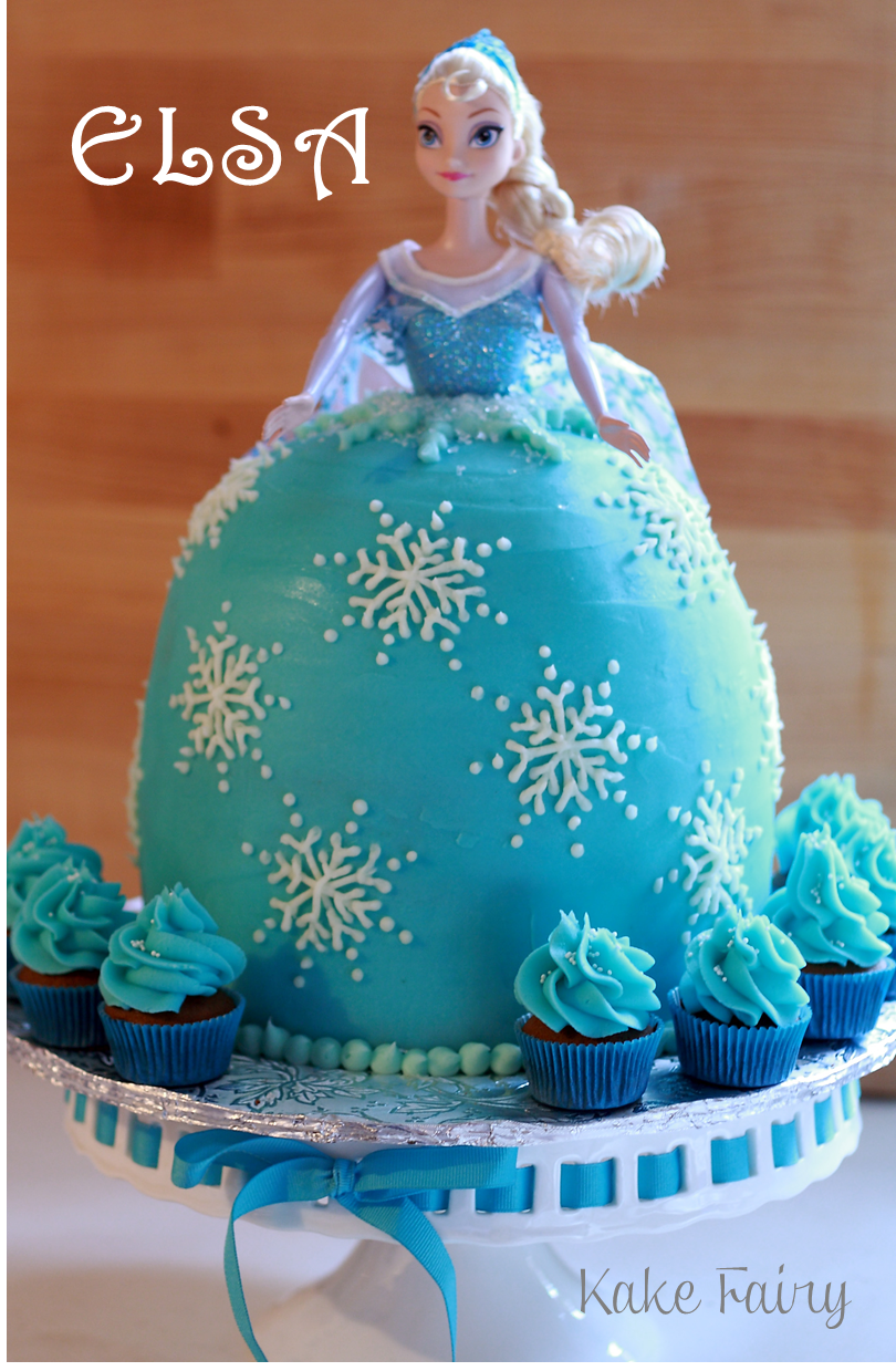 Kake Fairy: Frozen's Elsa Cake
