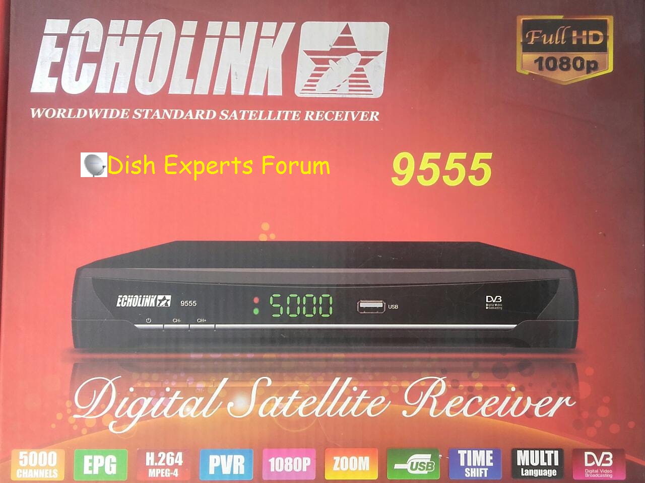 Echolink El-9555 HD receiver Software Download - Dish Experts Forum