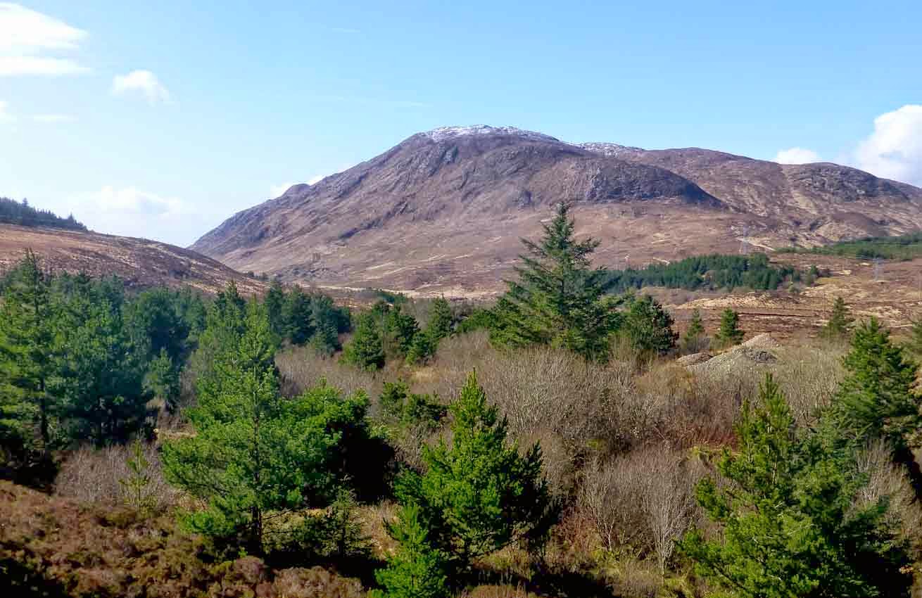 Alex and Bob`s Blue Sky Scotland: Blue Stack Mountains. Glen Veagh ...