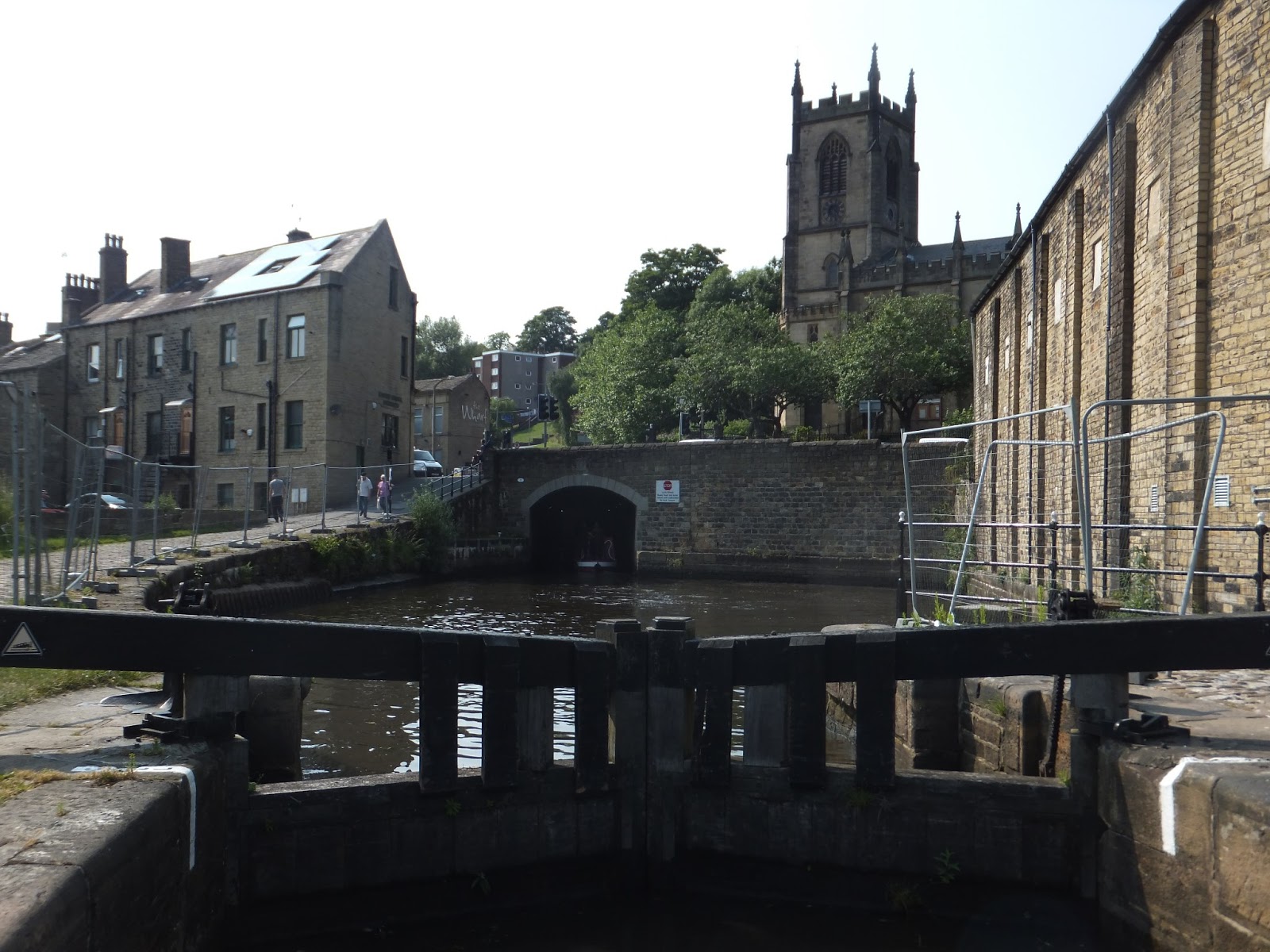 and Millie makes three: Sowerby Bridge (Rochdale Canal) - Friday 5th July