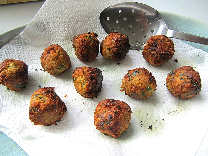 Homemade Falafel