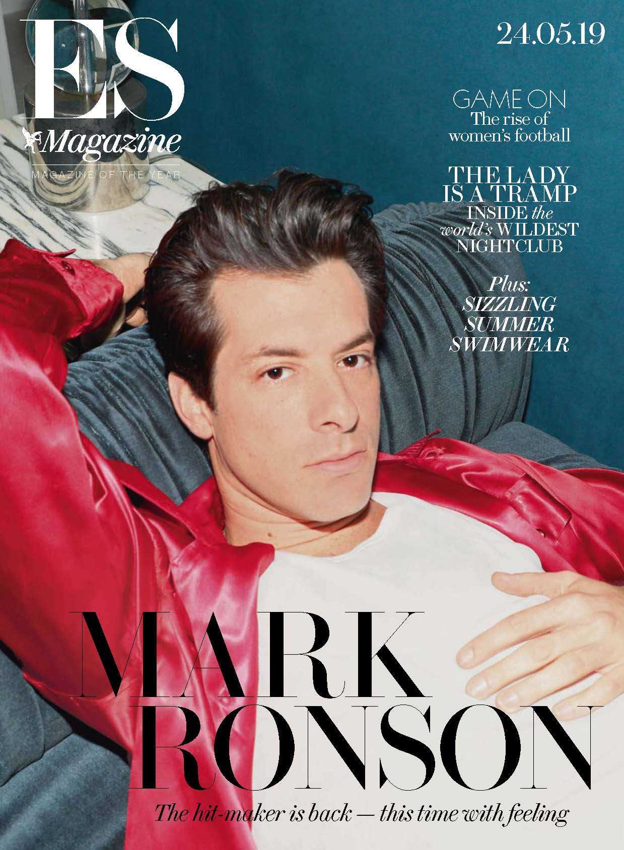 Mark Ronson para Evening Standard Magazine en fotos de Bay Garnett