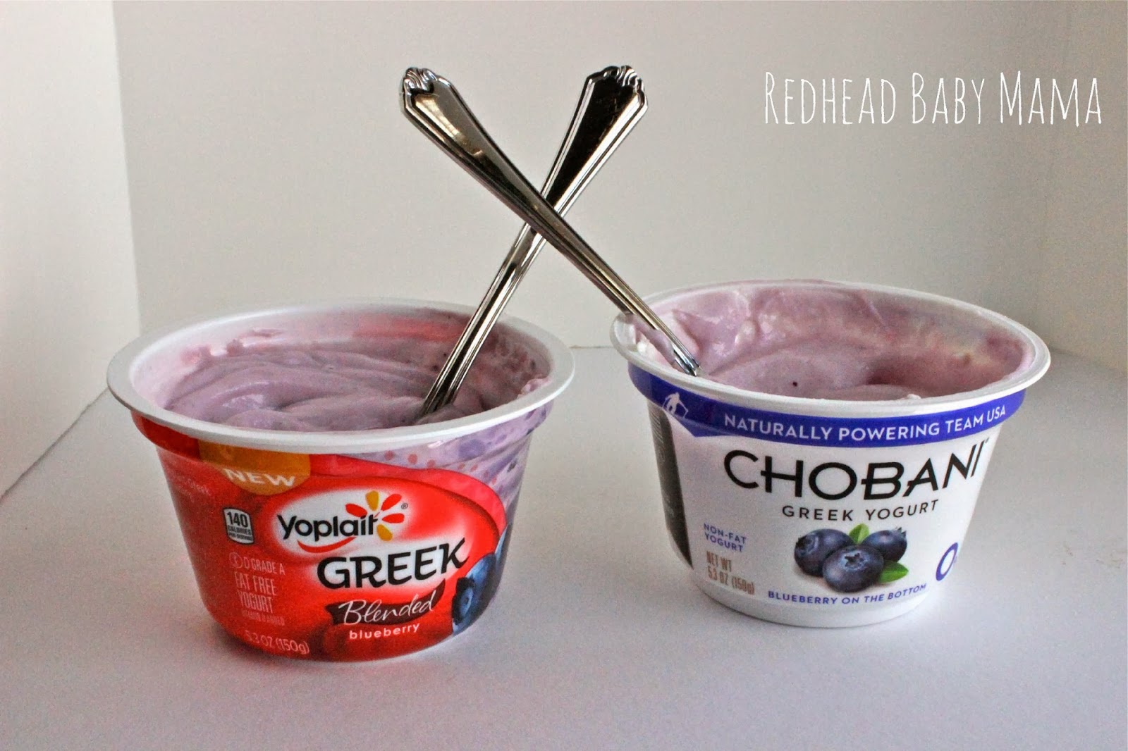 The Great Yoplait vs. Chobani #Tasteoff Showdown - Redhead Baby Mama ...