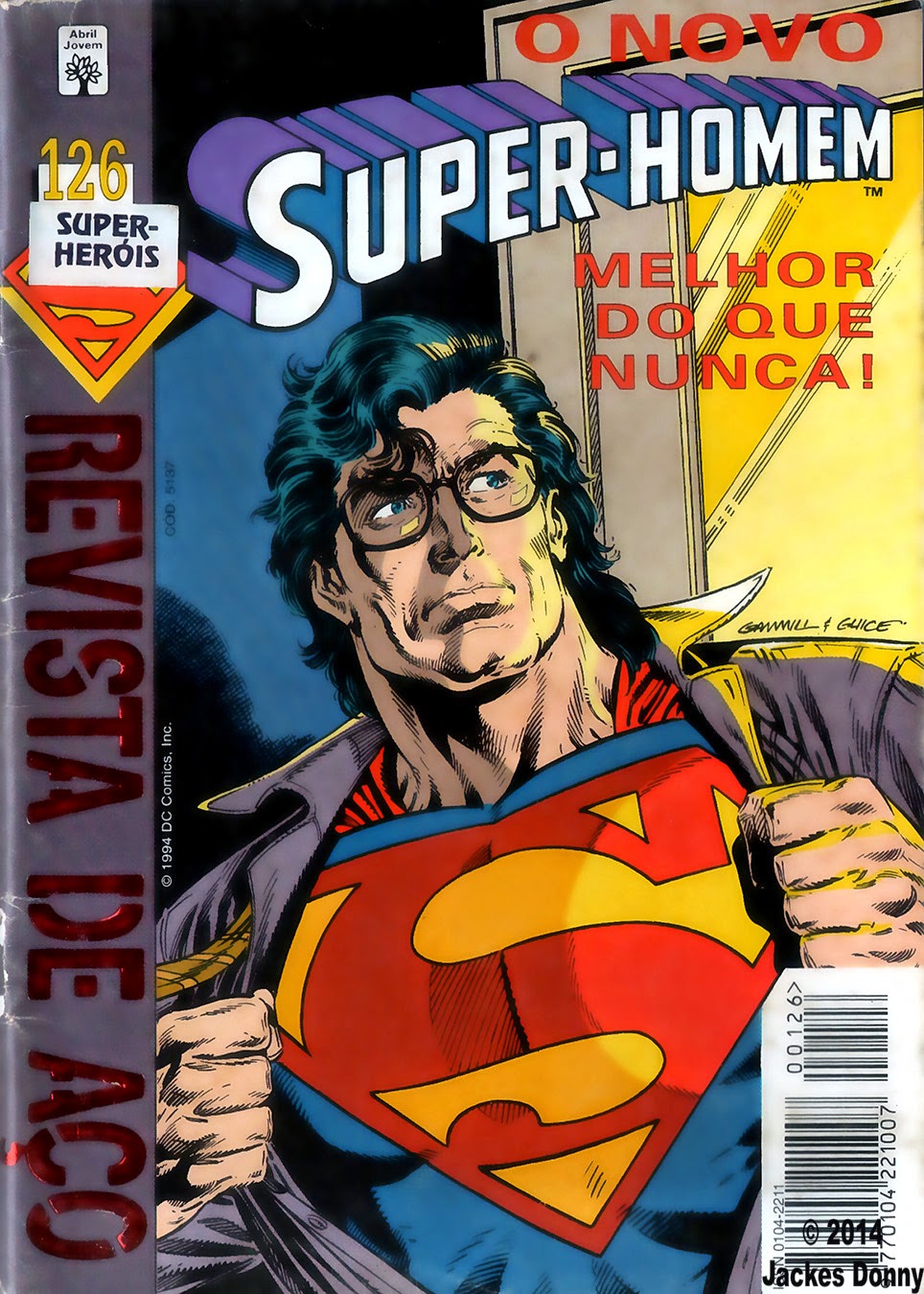 Gibis Clássicos: Super-Homem 1ª Série - n° 126 - Editora Abril